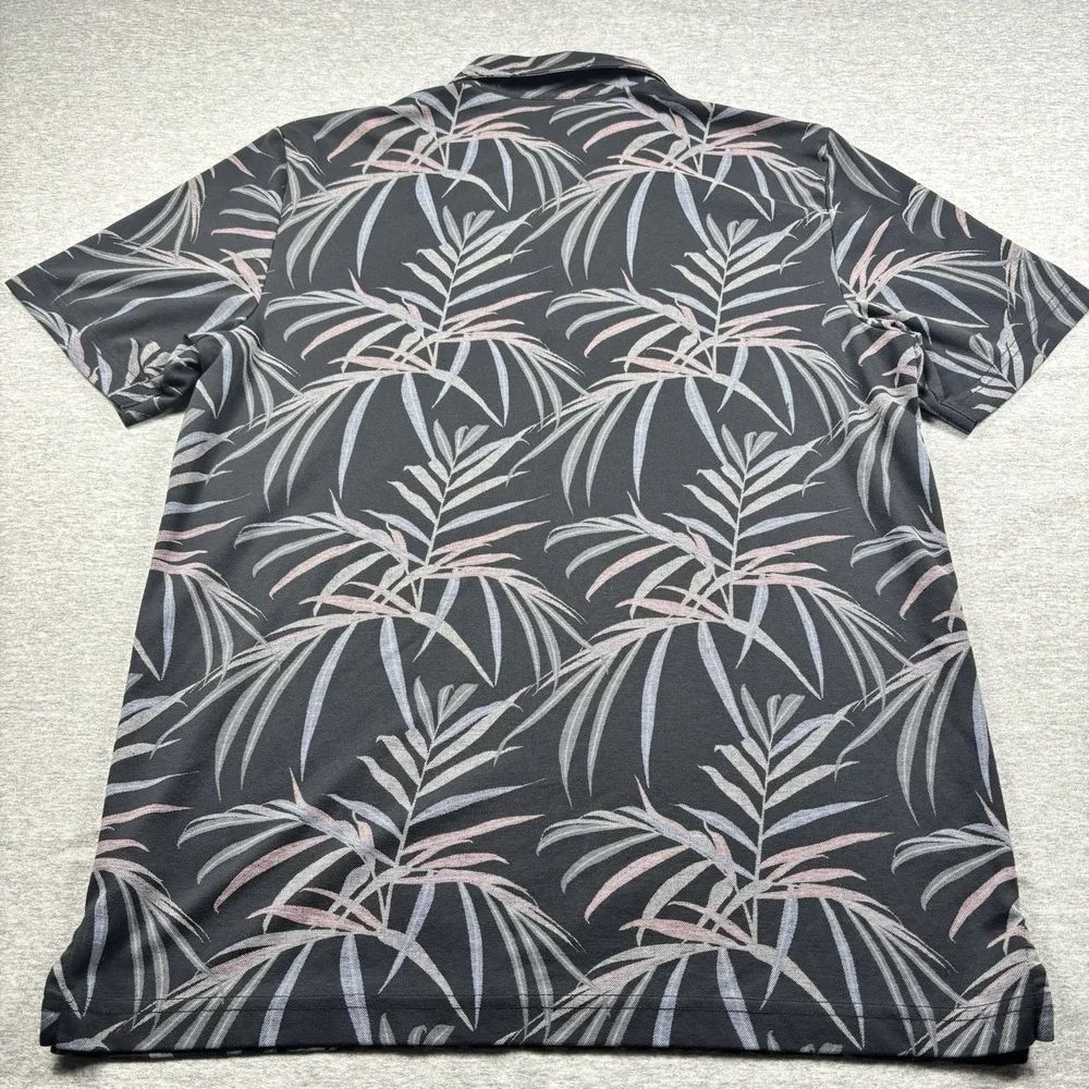 Travis Mathew | Shirts | Travis Mathew Mens Large Black Buzz Words Palm ...